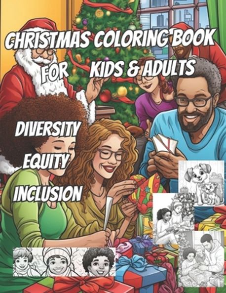 Diversity, Equity and Inclusion Christmas Coloring Book | Bohn, Deborah ...