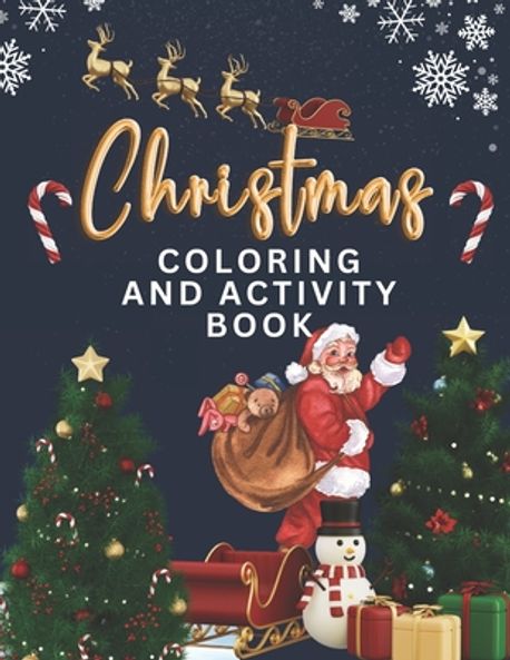 Christmas Coloring and Activity Fun Book For Kids | Publishing, Tre's ...