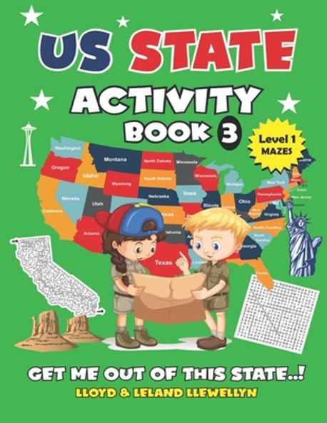 US State Activity Book #3 | Llewellyn, Leland Ladell - 교보문고