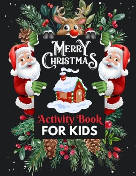 Merry Christmas Activity Book For Kids Ages 4-8 | Publishing, Muskan ...