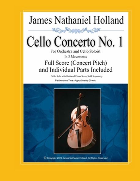 Cello Concerto No. 1 | Holland, James Nathaniel - 교보문고