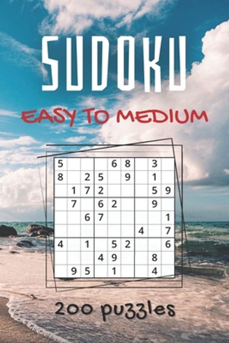 200 Sudoku Puzzles Books Easy to Medium Levels | Publishing, Harrington ...