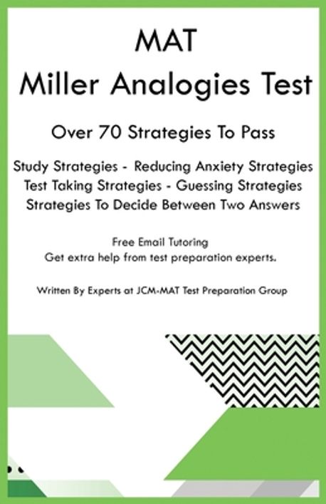 MAT Miller Analogies Test | Test Preparation Group, Jcm-Mat - 교보문고