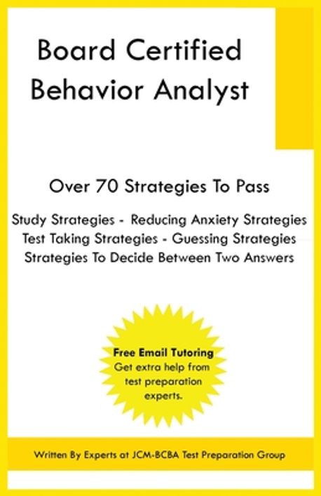 Board Certified Behavior Analyst | Test Preparation Group, Jcm-Bcba - 교보문고