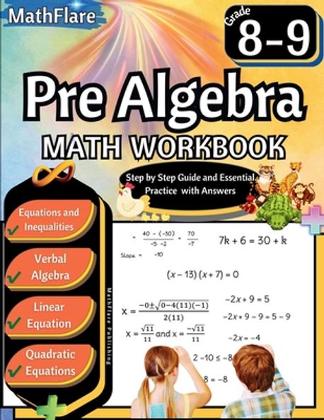 Pre Algebra Workbook 8th and 9th Grade | Publishing, Mathflare - 교보문고