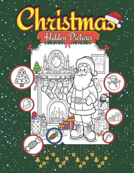 Christmas Home Decorations Hidden Pictures Book | Christmas Book, James ...