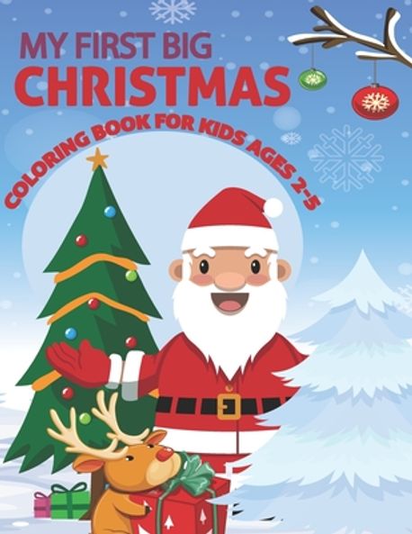 My First Big Christmas Coloring Book For Kids Ages 2-5 | Learner Press ...