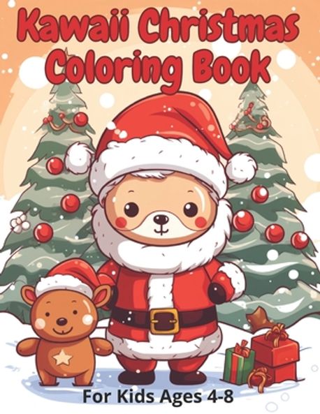 Kawaii Christmas Coloring Book for kids ages 4-8 | K, Mario - 교보문고