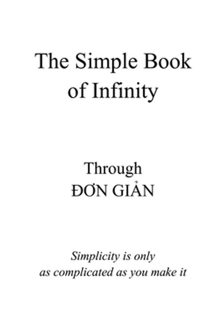 The Simple Book of Infinity | Berman, Dave - 교보문고