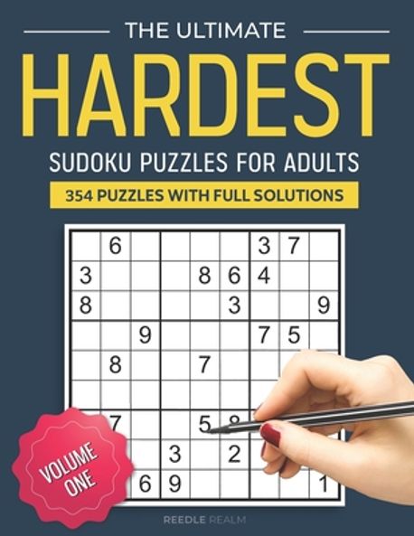 The Ultimate Hardest Sudoku Puzzles for Adults - 354 Puzzles with Full ...