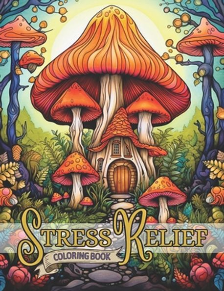 Stress Relief Coloring Book | Russell, Nicole - 교보문고