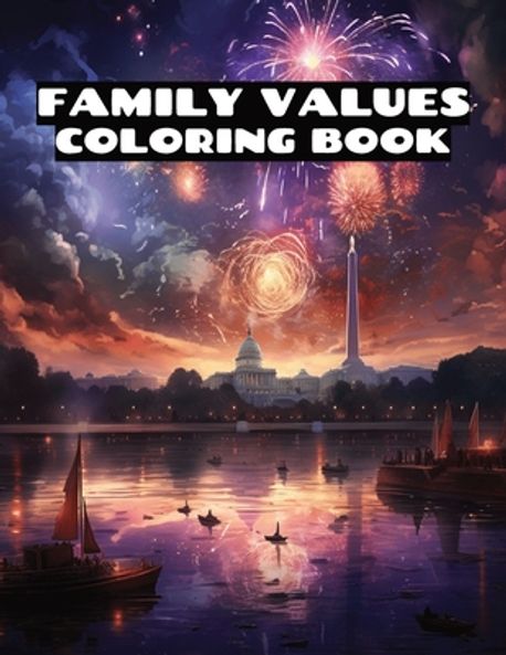 Family Values Coloring Book | Kissinger, Harmony - 교보문고