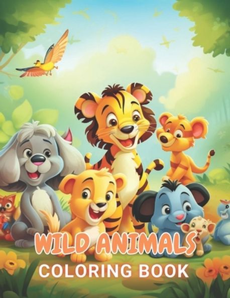 Wild Animals Coloring Book for Kids | McDermott, Ibrahim - 교보문고