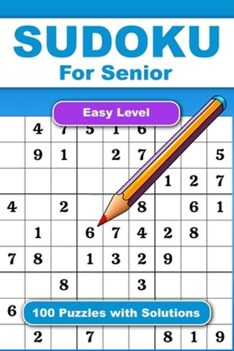 Sudoku For Senior Easy Level 100 Puzzles With Solution | Nanny ...