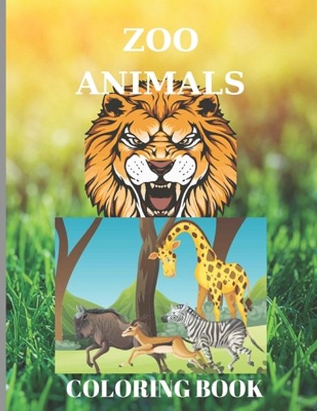 Zoo Animals Coloring Book | Publishing, C. Luchian - 교보문고