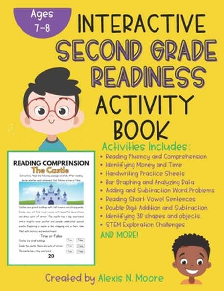 Interactive 2nd Grade Readiness Activity Book | Moore, Alexis N. - 교보문고