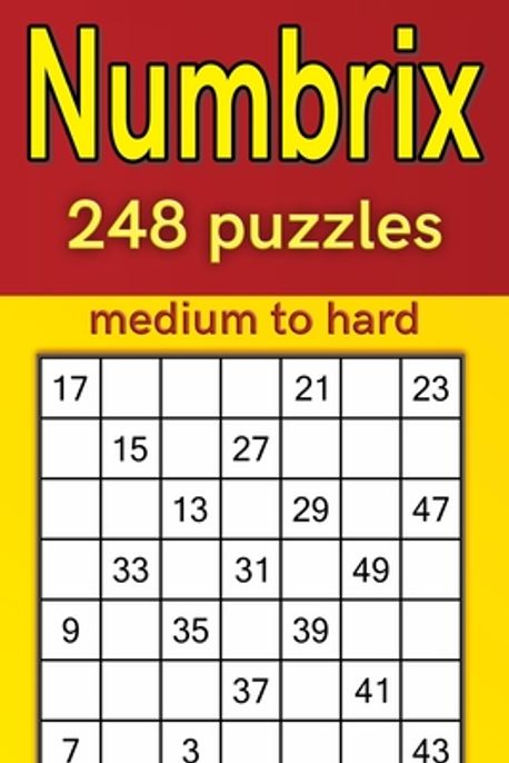 Numbrix 248 puzzles medium to hard | V. Puzzgen - 교보문고