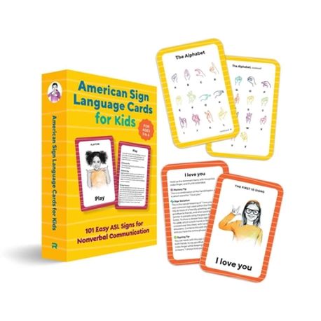 American Sign Language Flash Cards for Kids | Rockridge Press - 교보문고