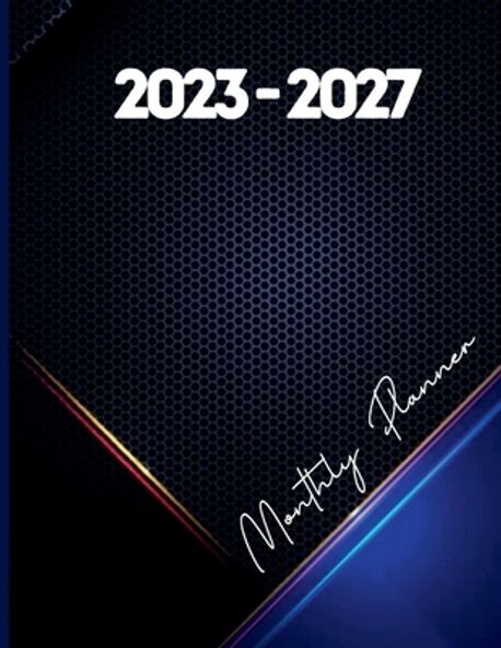 2023-2027 Monthly Planner for Men | Aiden Norwood - 교보문고