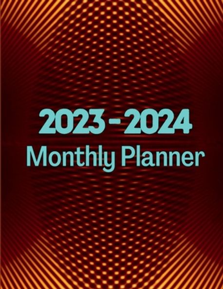 2023-2024 Monthly Planner for Men with Minimalist Cover | Aiden Norwood ...