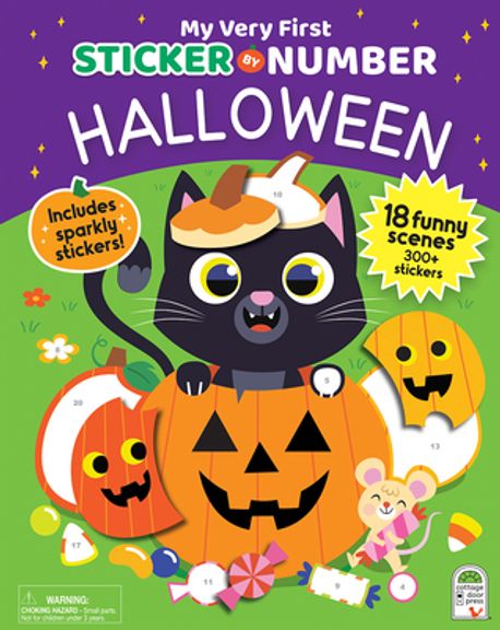 My Very First Sticker by Number Halloween | Cossette, Julie - 교보문고