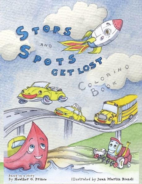 Stops and Spots Get Lost Coloring Book | O. Prince, Heather - 교보문고