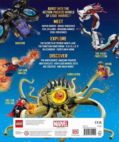 LEGO Marvel Visual Dictionary: With an Exclusive LEGO Marvel Minifigure ...