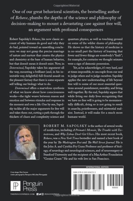 Determined | Robert M. Sapolsky - 교보문고
