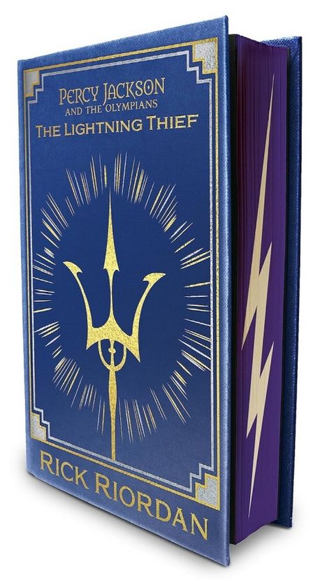 Percy Jackson and the Olympians the Lightning Thief Deluxe Collector's ...