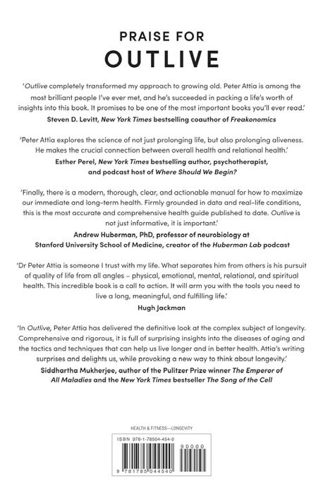 Outlive | Peter Attia - 교보문고