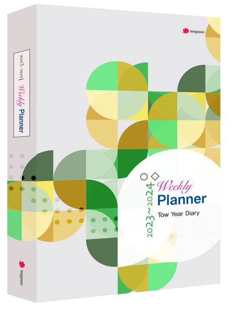 2023~2024 Weekly Planner Two Year Diary: Happy Day | 이가서 편집부 - 교보문고