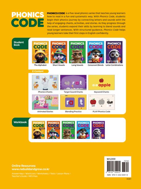 Phonics Code 1 WB: The Alphabet | Michael Ledezma - 교보문고