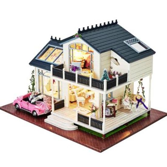 [adico]DIY 미니어처 풀하우스 - 프로방스 2층집 - 핫트랙스
