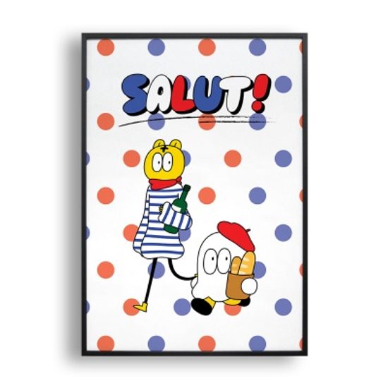 salut! tommy&terry / 일러스트 액자 - 핫트랙스