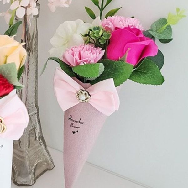 hplusmall CO 카네이션 미니부케 핑크 어버이날 생신선물 - 핫트랙스