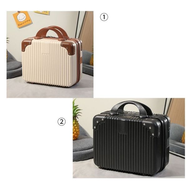 hplusmall 14인치 기내용 경량 미니캐리어 ABS 여행 가방 2종[WC - 핫트랙스