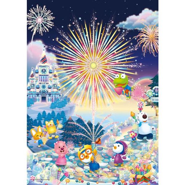 hplusmall 108피스 직소퍼즐 뽀로로 불꽃축제(W31E623) - 핫트랙스