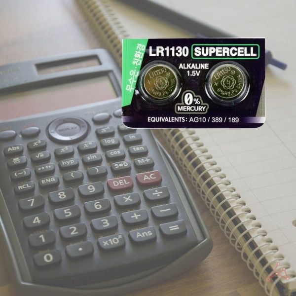 hplusmall LR1130 슈퍼셀 건전지 원형 2입X5개[WCDBEE1] - 핫트랙스