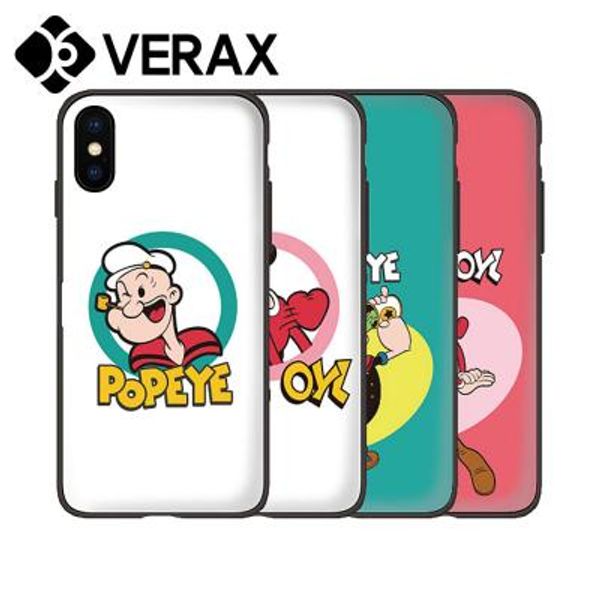 VERAX KP028 아이폰6S 뽀빠이 커플 카드수납 하드 케이스 - 핫트랙스