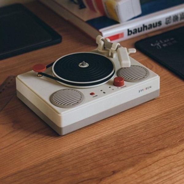 ZIPDREE 레트로 LP턴테이블 디테일 블루투스 스피커 3color - 핫트랙스