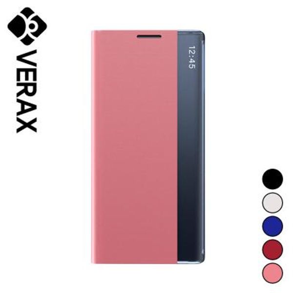 VERAX P437 갤럭시S7엣지 클리어 뷰 커버 가죽 케이스 - 핫트랙스