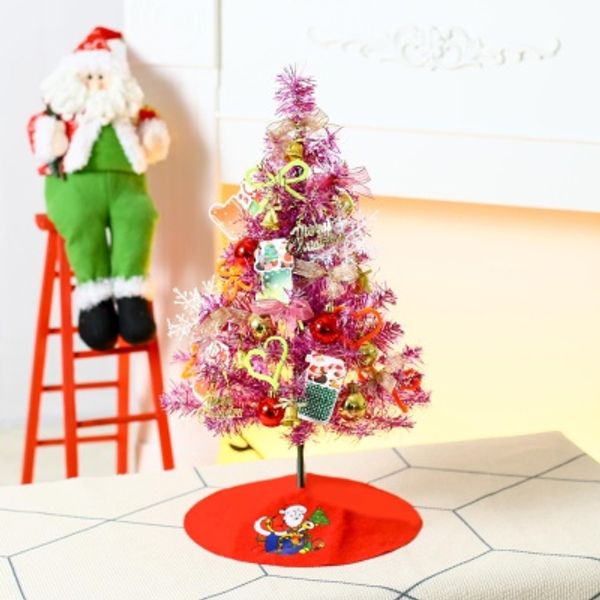 shoppingplan 60cm 핸드메이드 핑크 트리 풀세트 탁상용 미니트리 - 핫트랙스