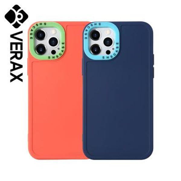 VERAX 아이폰XS 배색 파스텔 포인트컬러 젤리 케이스 P705 - 핫트랙스