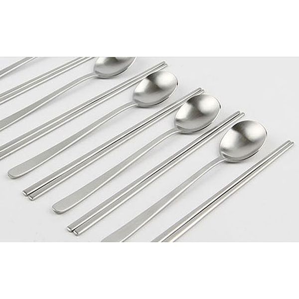 hplusmall 스텐레스 수저 세트 민자샤틴 10인용(W07467A) - 핫트랙스