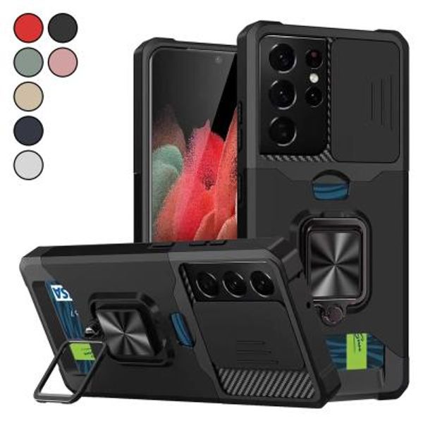 VERAX 갤럭시노트20 스탠딩 카드수납 하드 케이스 P693 - 핫트랙스