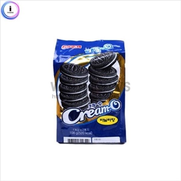 hplusmall 크림오 바닐라향108g 1p 쿠키 과자 비스킷 - 핫트랙스