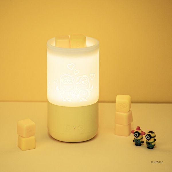 CORE ATTIZ 미니언즈 캔들워머 LED 무드등 큐브왁스 - 핫트랙스