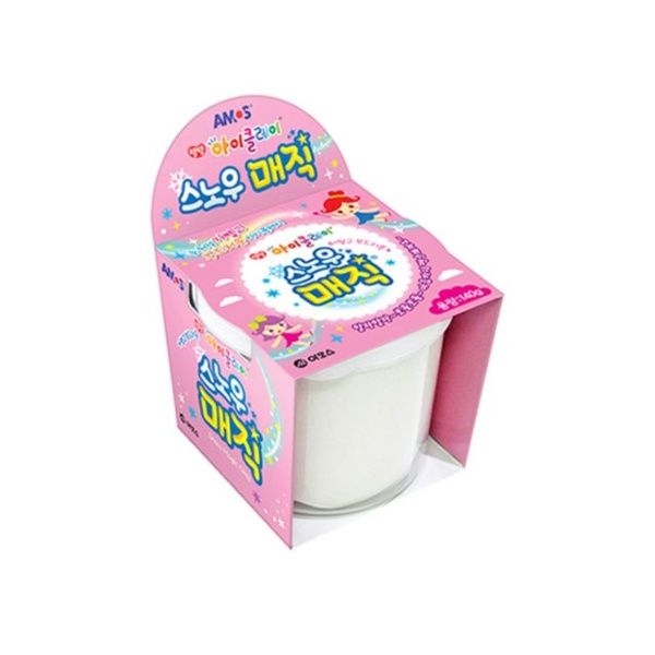 hplusmall 부드럽고 가벼운 스노우매직 화이트 점토 클레이 140g - 핫트랙스