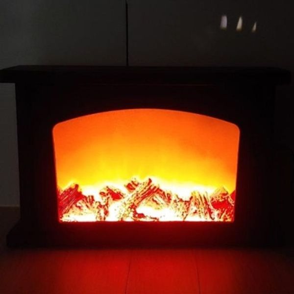 hplusmall LED 벽난로 모형 - 핫트랙스