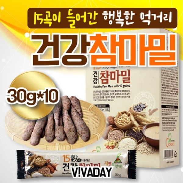 hplusmall EC 15곡이 들어간 건강참마밀 30g x 10포-간편식 - 핫트랙스